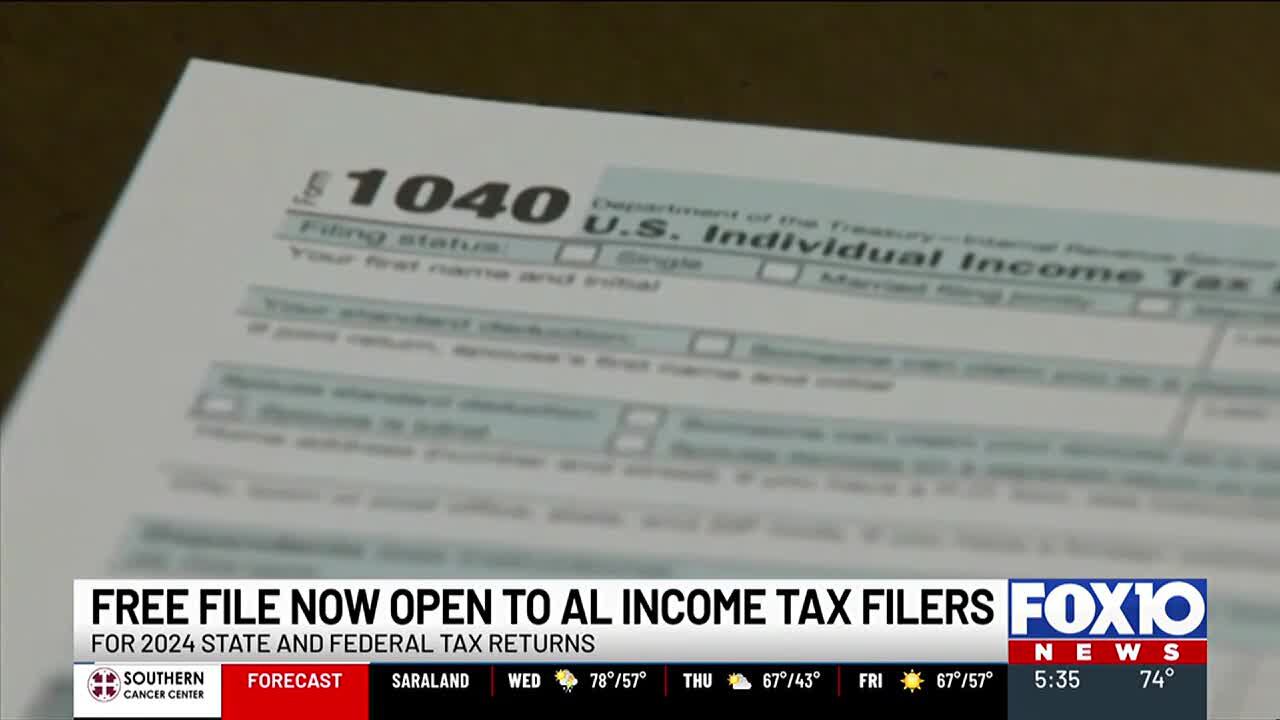 Free File now open for Alabama tax filers