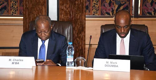 Charles M’ba et Mark-Alexandre Doumba à la session extraordinaire du ...