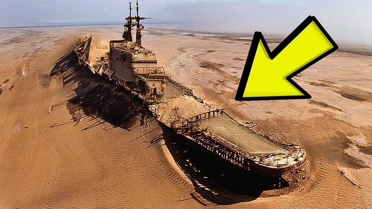 Massive Cargo Ship Vanishes, Reappears in Desert