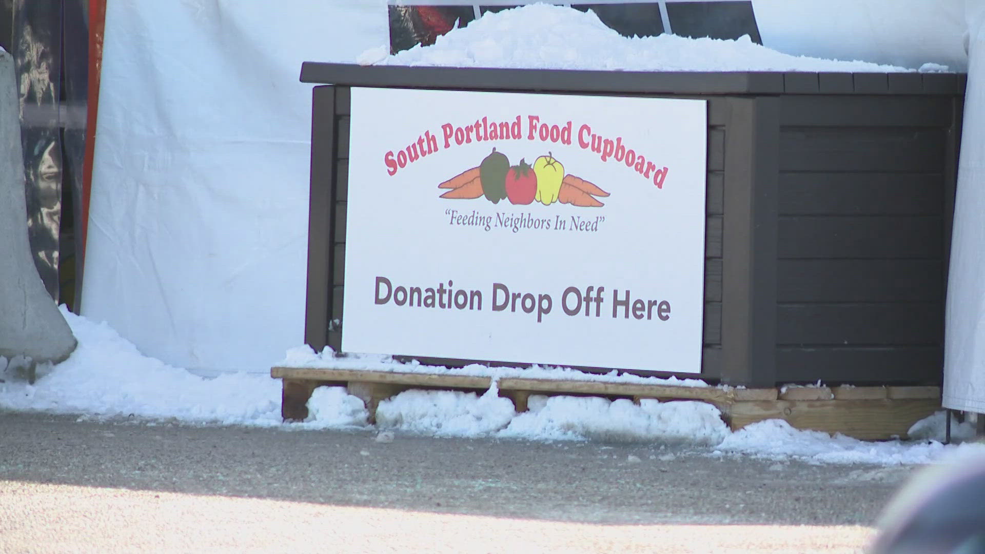 South Portland Food Cupboard and shoppers feel the strain of grocery ...