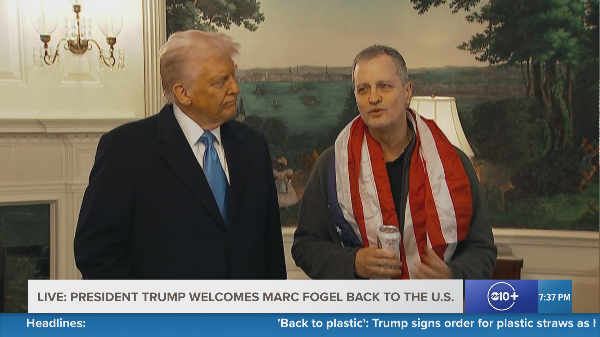 President Trump Welcomes Marc Fogel Back To The U.S.
