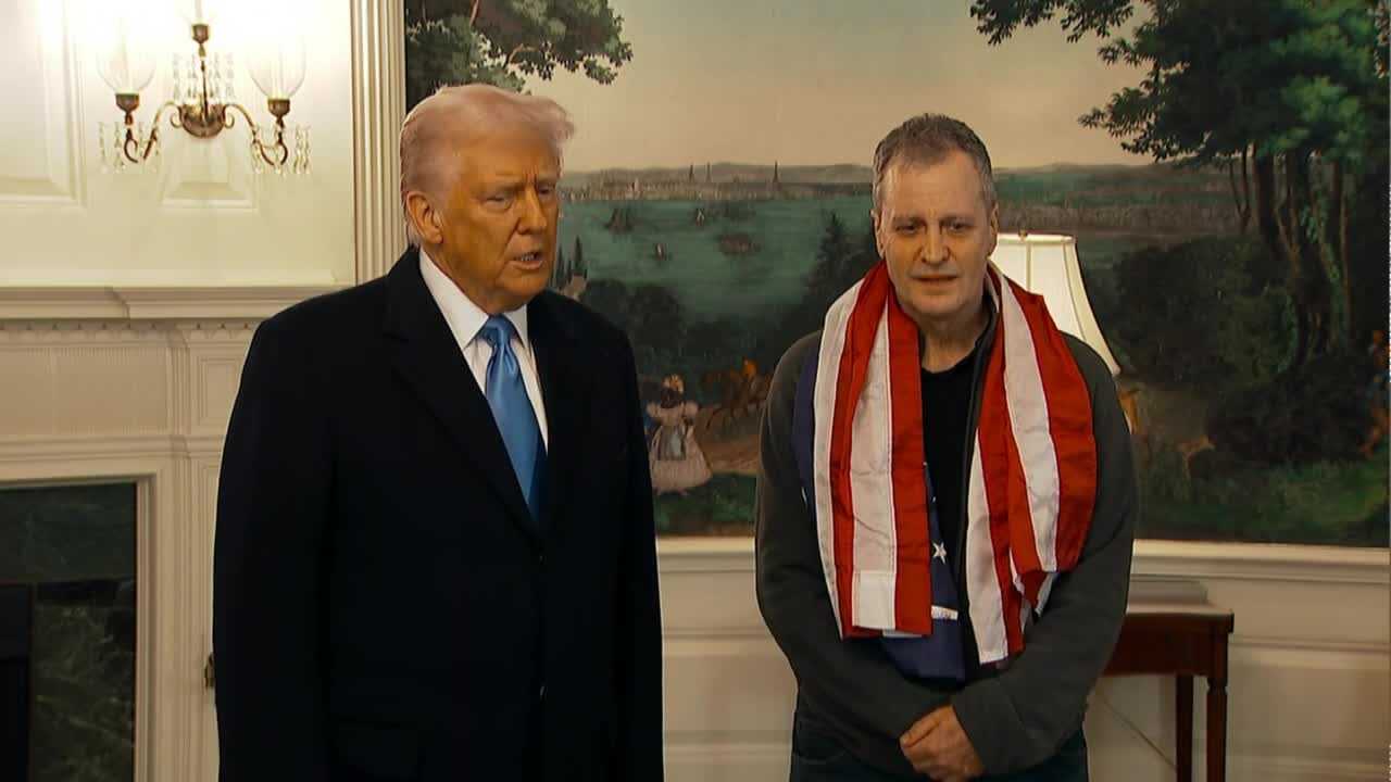 Marc Fogel meets with President Trump following Russian detainment release