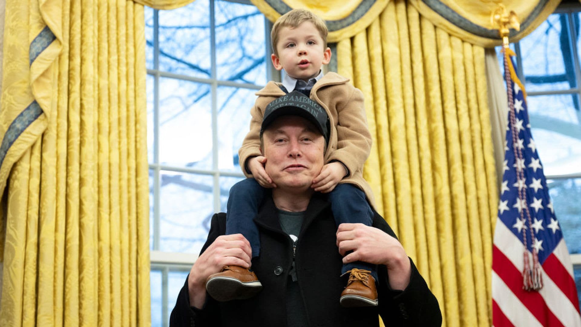 Lil X takes over the Oval office: Elon Musk’s son steals the show at ...