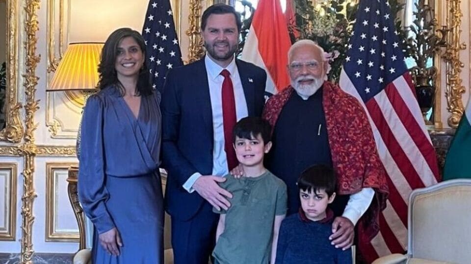 PM Modi attends US Vice President JD Vance's son's birthday party ...