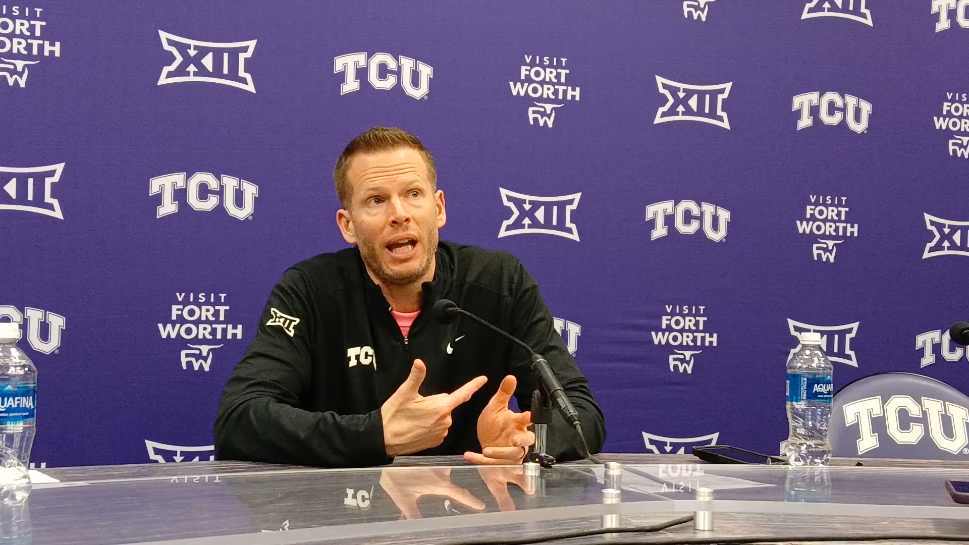 WATCH! TCU head coach Mark Campbell - BYU postgame