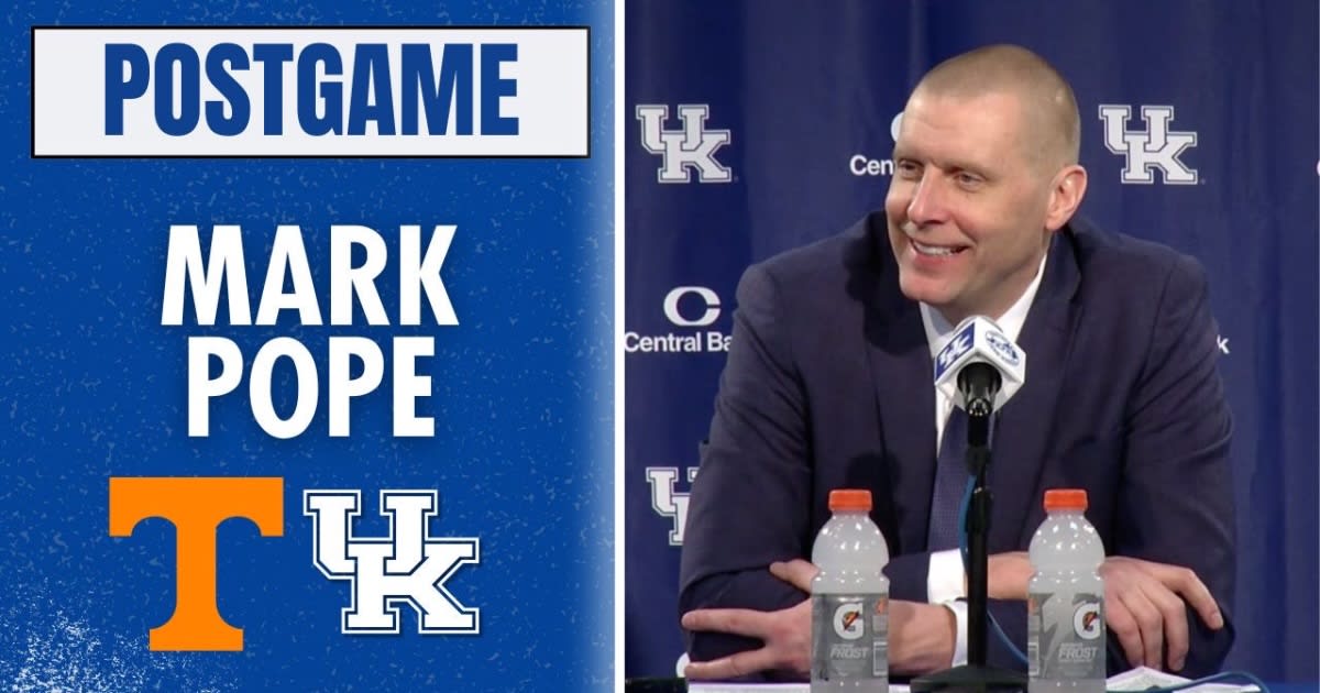 WATCH: Mark Pope, Kentucky players discuss win over Tennessee