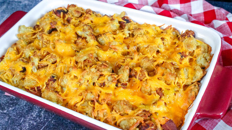This Recipe Is A Cross Between A Traditional Breakfast Casserole And A ...