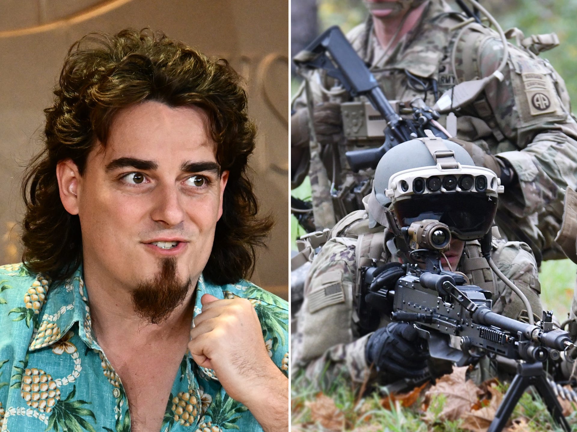 Palmer Luckey says his entire career has led to this moment — scoring a ...