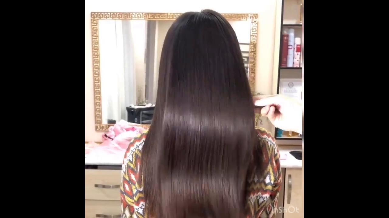 Shiny And Soft Long Black Hair
