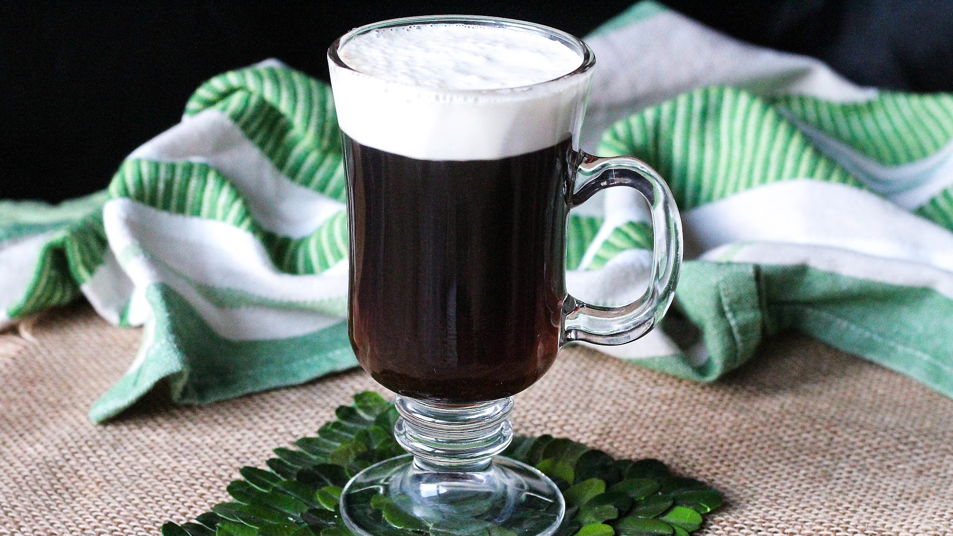 We absolutely loved this authentic Irish coffee