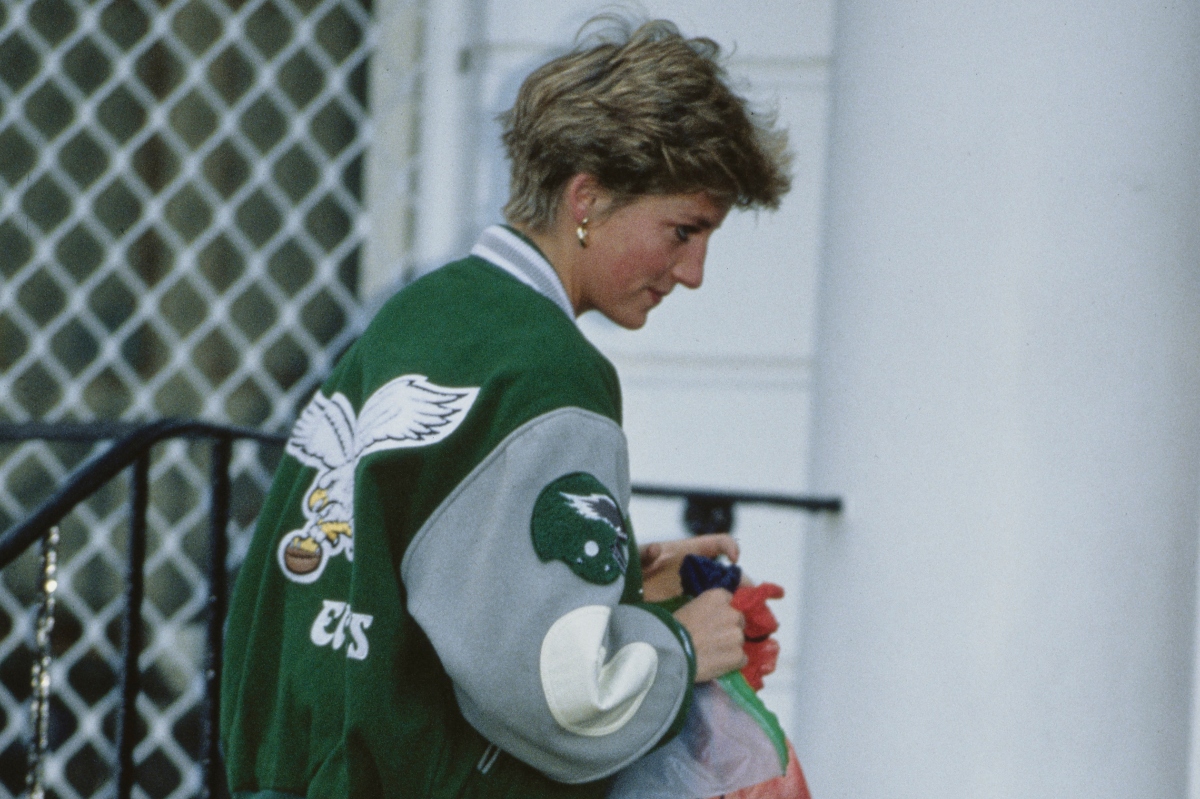 Princess Diana's Iconic Philadelphia Eagles Jacket, Explained