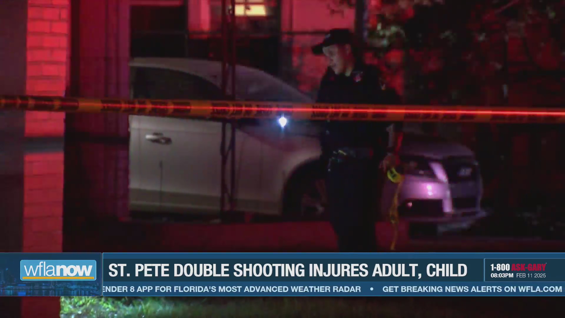 St. Pete double shooting injures adult, child