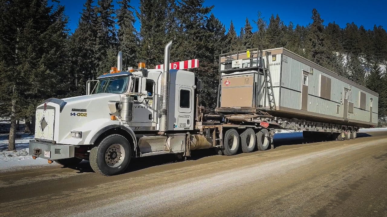 First interim homes arrive in Jasper, nearly 7 months post-wildfire