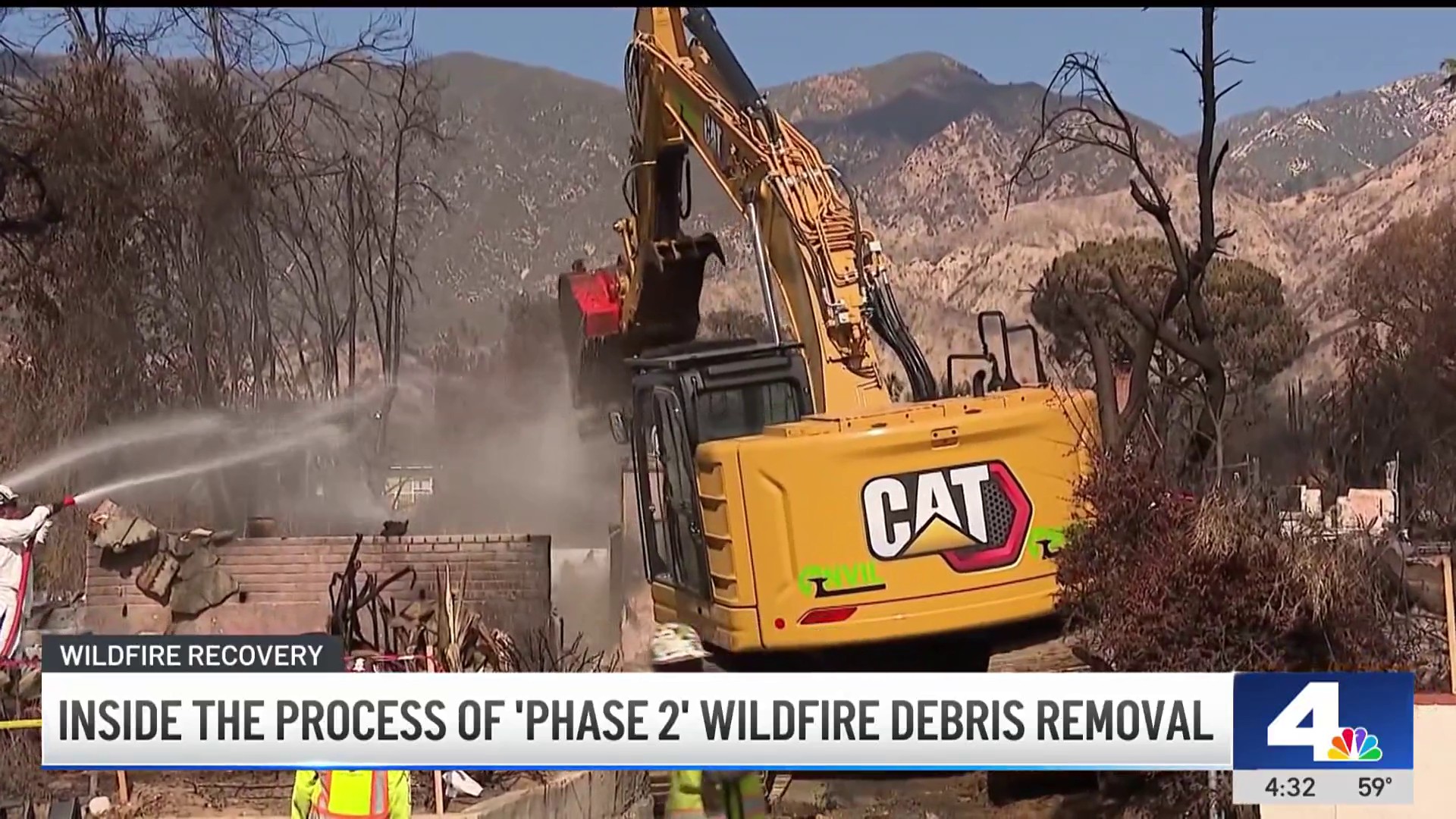 Phase two of Palisades and Eaton fire cleanup underway