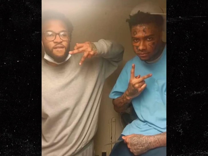 Blueface Has Celeb Status In Prison, Not Being Forced to Get Face Tats