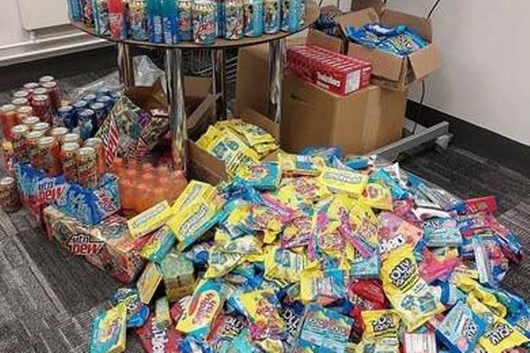 Health alert issued over sweets and drinks containing banned substances ...