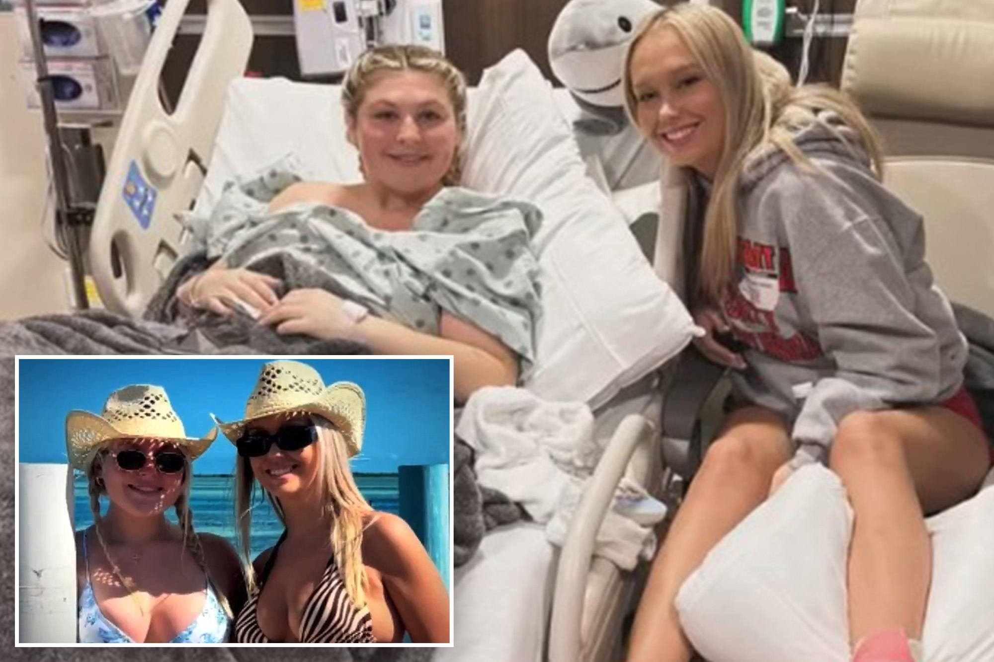 American shark attack survivors, 20 and 24, recount terrifying Bahamas ... American shark attack survivors, 20 and 24, recount terrifying Bahamas ...