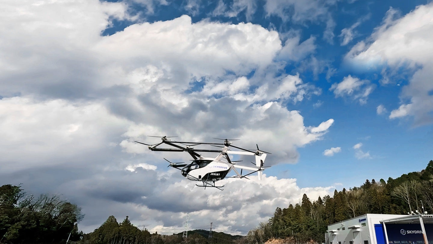 SkyDrive’s eVTOL receives JCAB G-1 certification