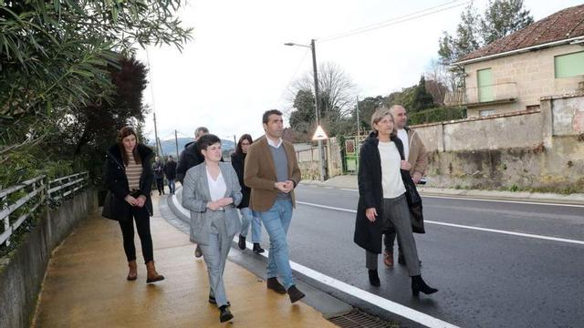 La senda peatonal entre Tabagón y Goián transforma el Baixo Miño