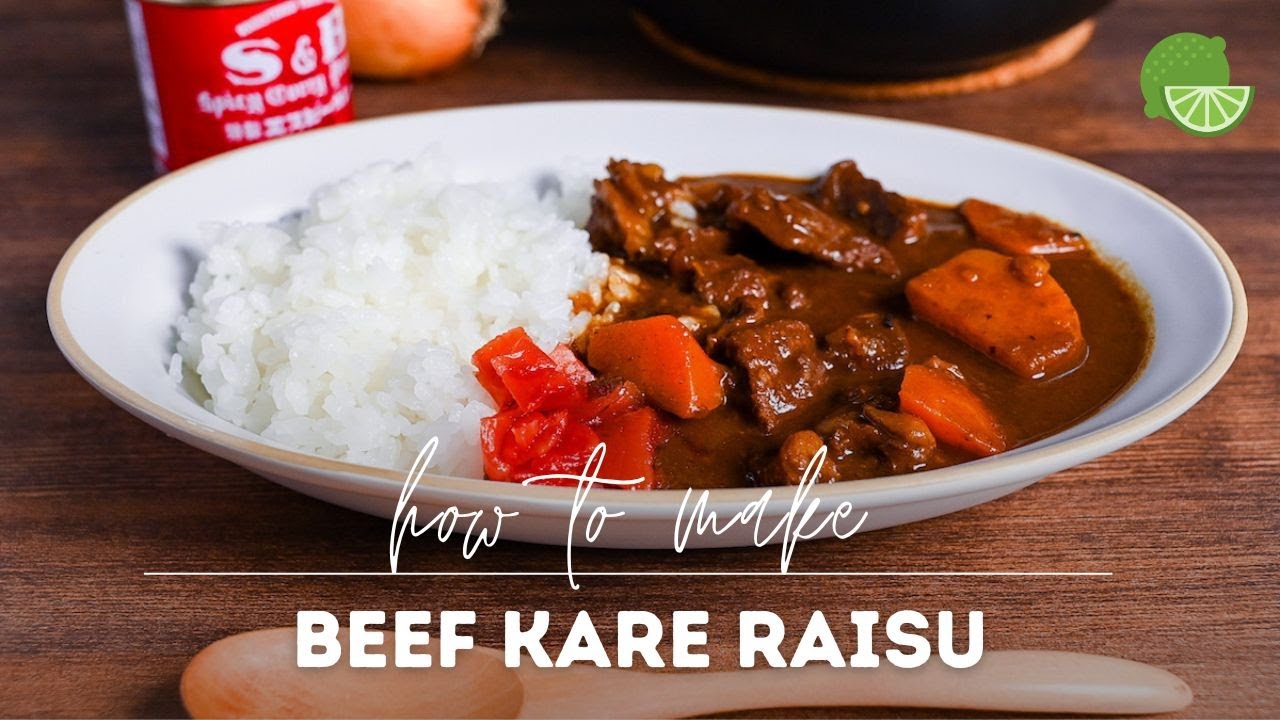 How to Make Japanese Beef Curry Rice from Scratch | Kare Raisu Recipe 🍛🥩