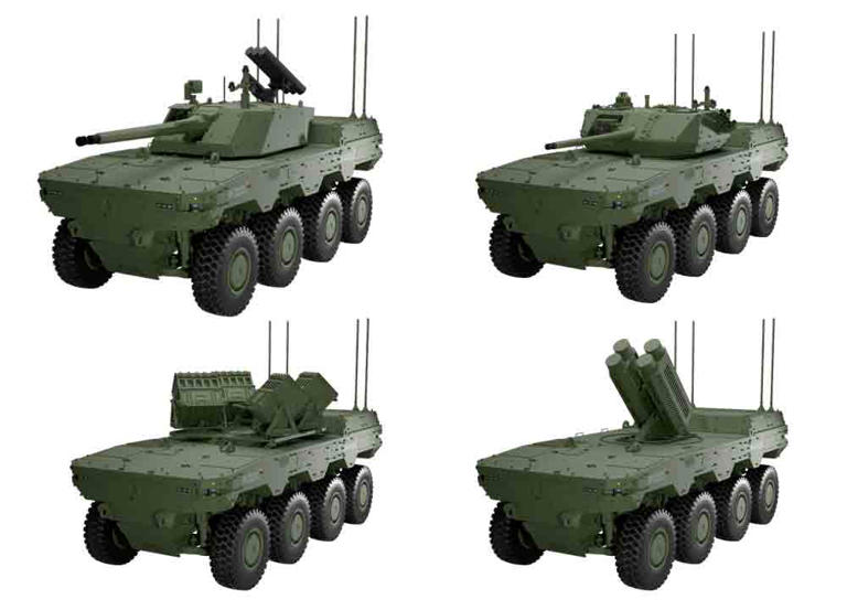 Milrem Robotics, 새로운 로봇 전투 플랫폼 HAVOC RCV 공개