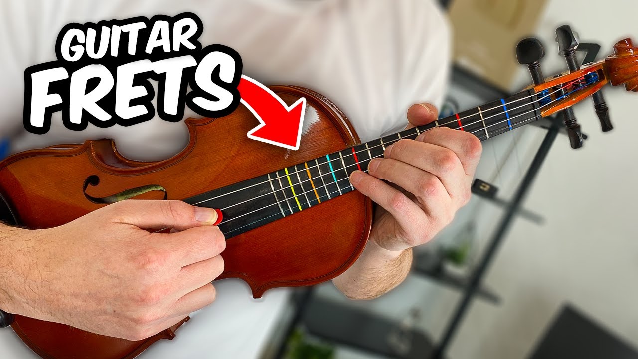 Can You Turn A Violin Into A Guitar? Watch This Creative Experiment!