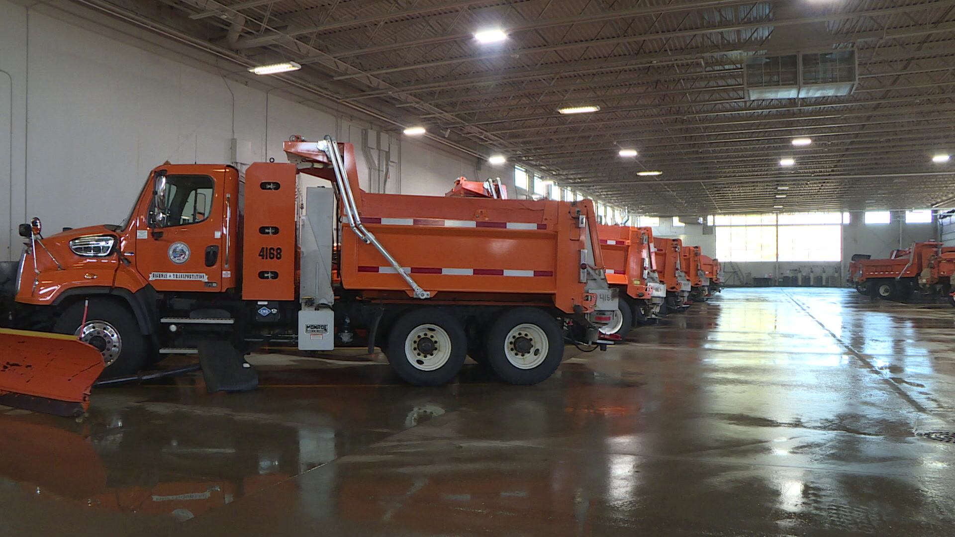 Snow plow preparations are underway in Dane County prior to big snow