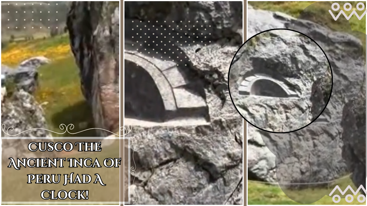 Cusco The Ancient Inca Of Peru Had A Clock!