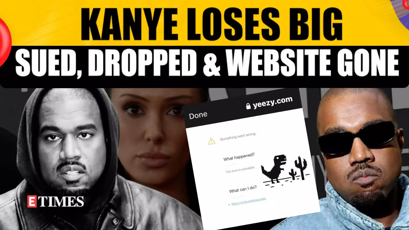 Kanye West’s Yeezy Site Goes Dark After Lawsuit & Agency Fallout