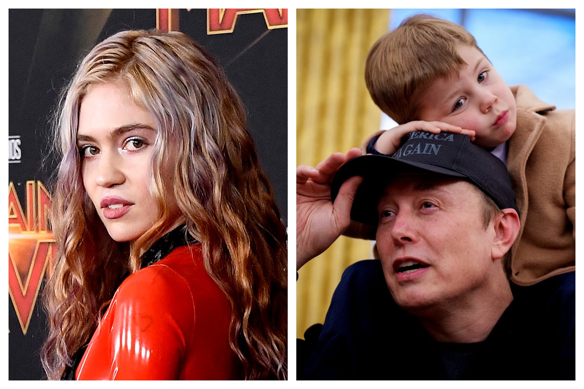 Grimes rages at ex Elon Musk for taking their young son to meet Trump ...