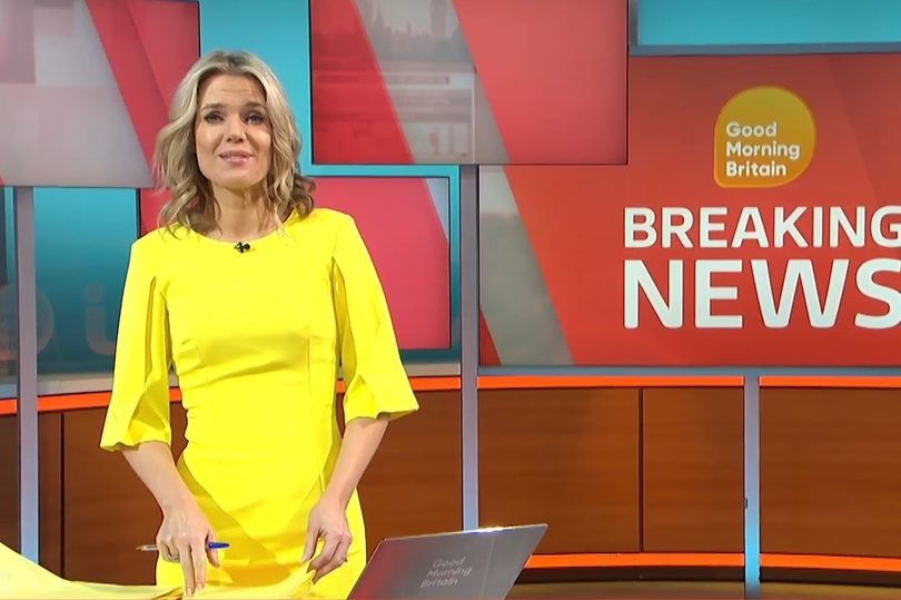 Good Morning Britain's Charlotte Hawkins halts live broadcast for ...