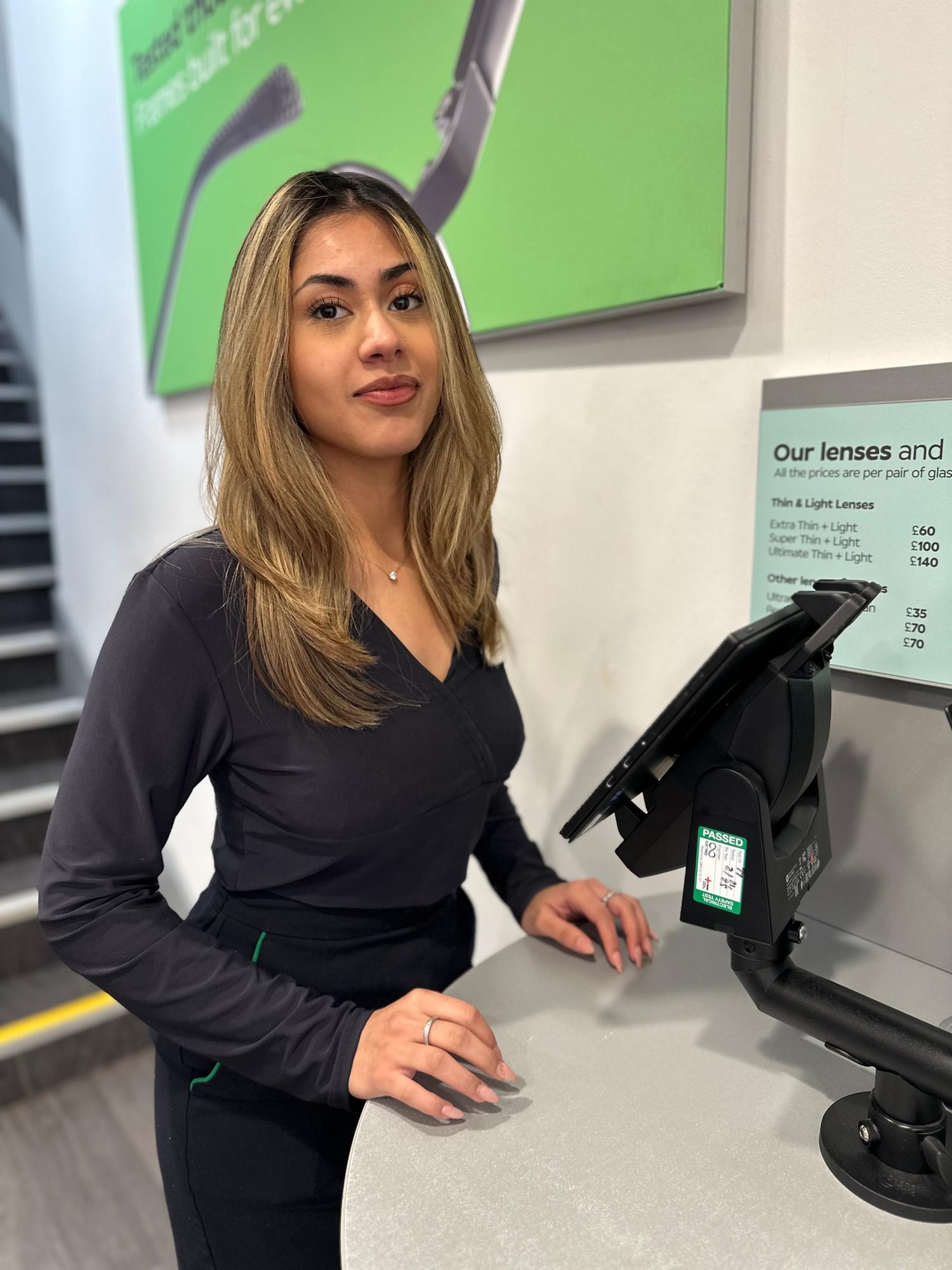 Ilford optician celebrates talented apprentice this National ...