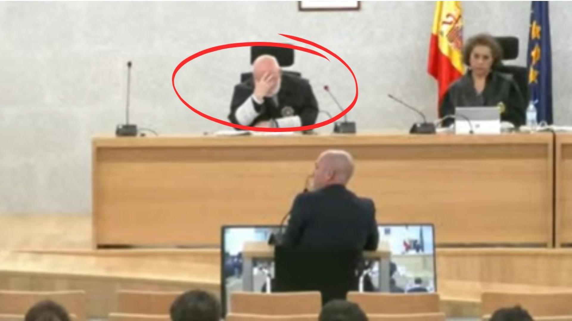 Enfado y hartazgo del juez Fernández-Prieto durante la declaración de ...