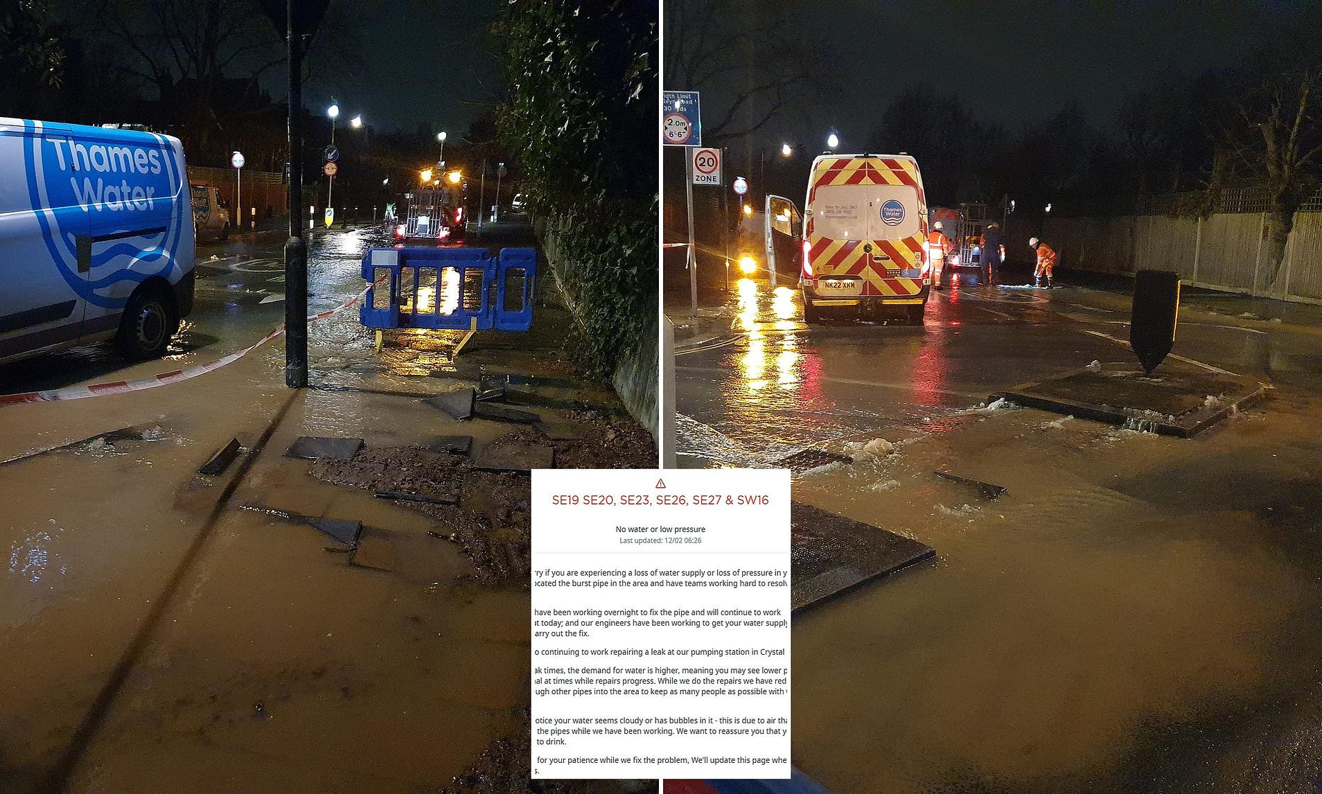 Thames Water faces huge backlash as customers suffer outages