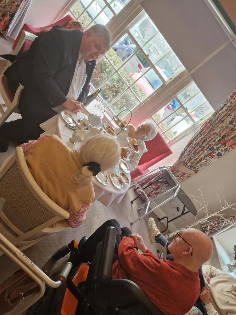 Residents at Stirling care home enjoy MP visit