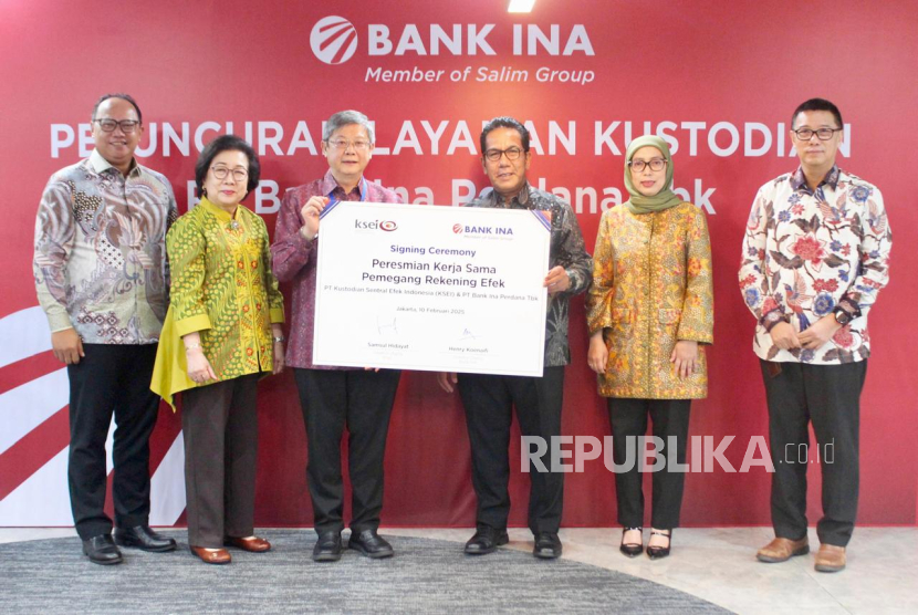 Bank INA Resmi Jadi Bank Kustodian
