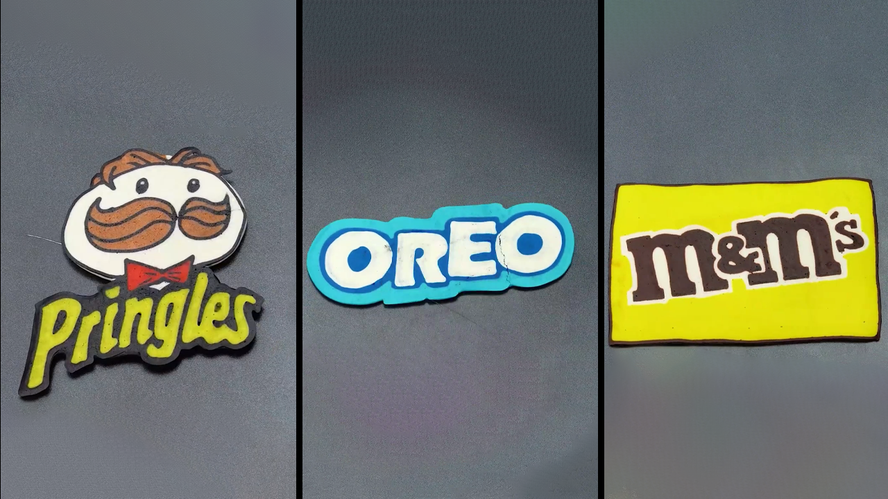 Making Famous Logo Pancake Art 🥞 – Creative & Fun Designs