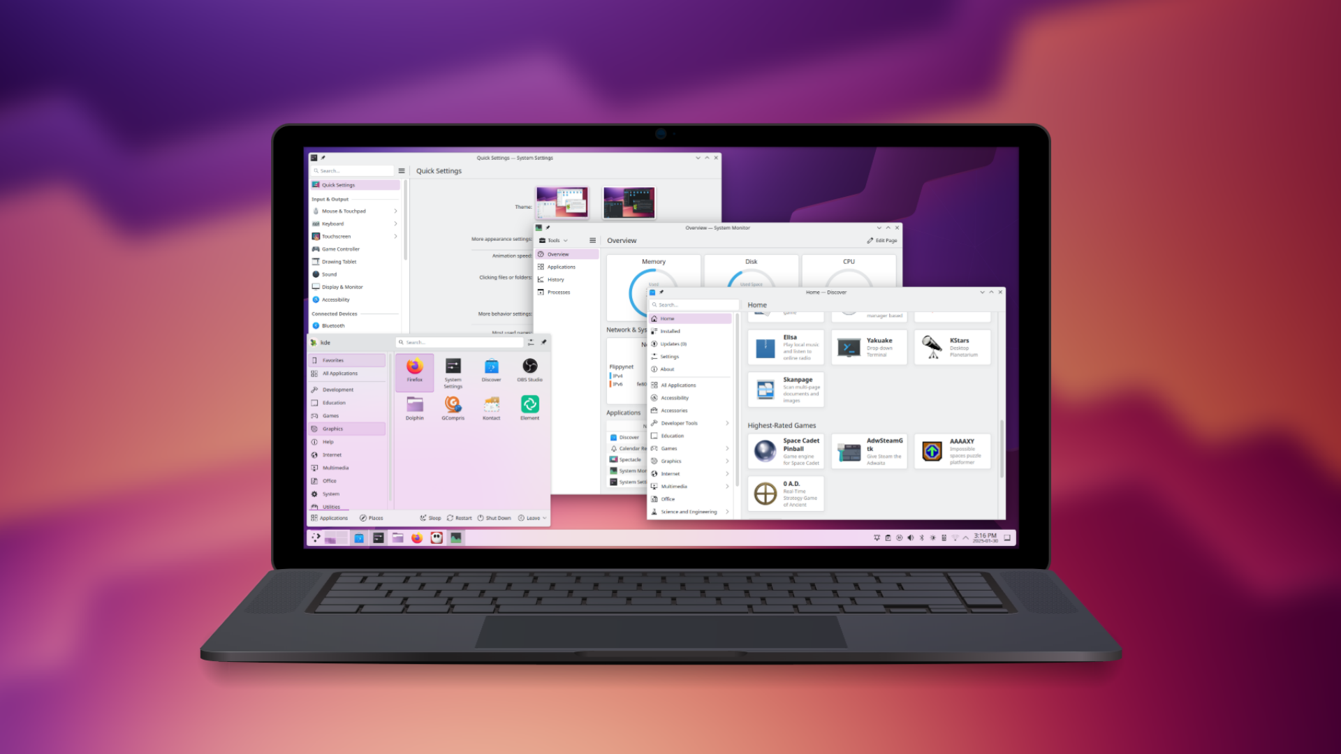 KDE Plasma 6.3 Arrives With New Settings and Digital Art Focus