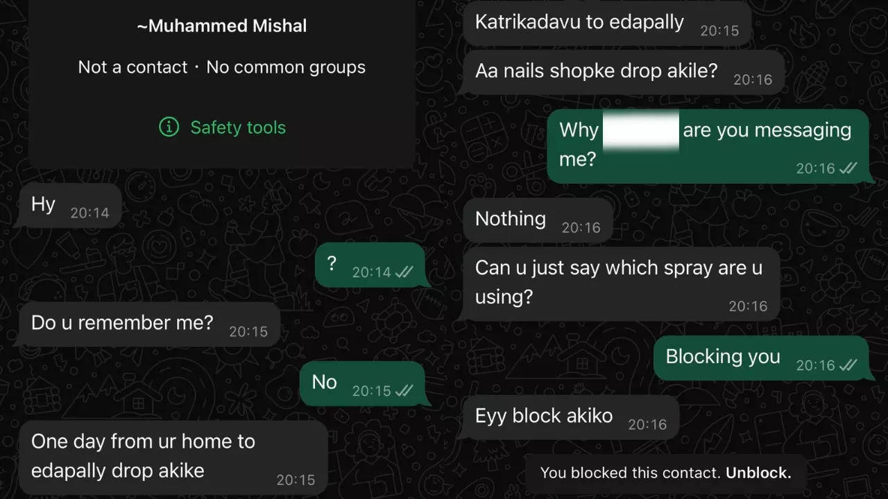 Uber Driver Texts Kerala Woman on WhatsApp, 'Asks Creepy Questions'