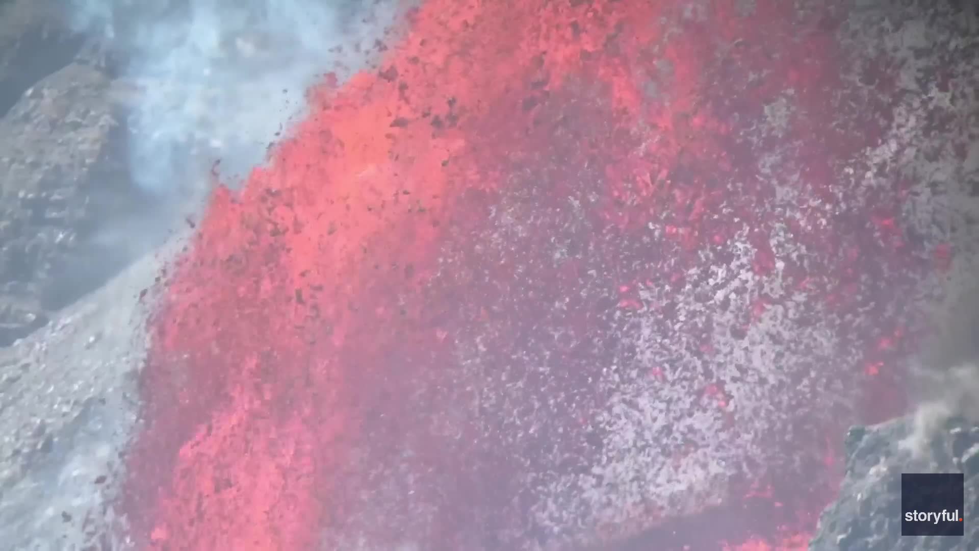 Crater Spews Lava Into Air in Kilauea Volcano's Latest Eruption