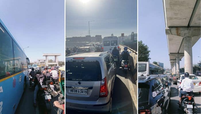 Bengaluru police shut HSR flyover for Namma metro work, traffic chokes ...