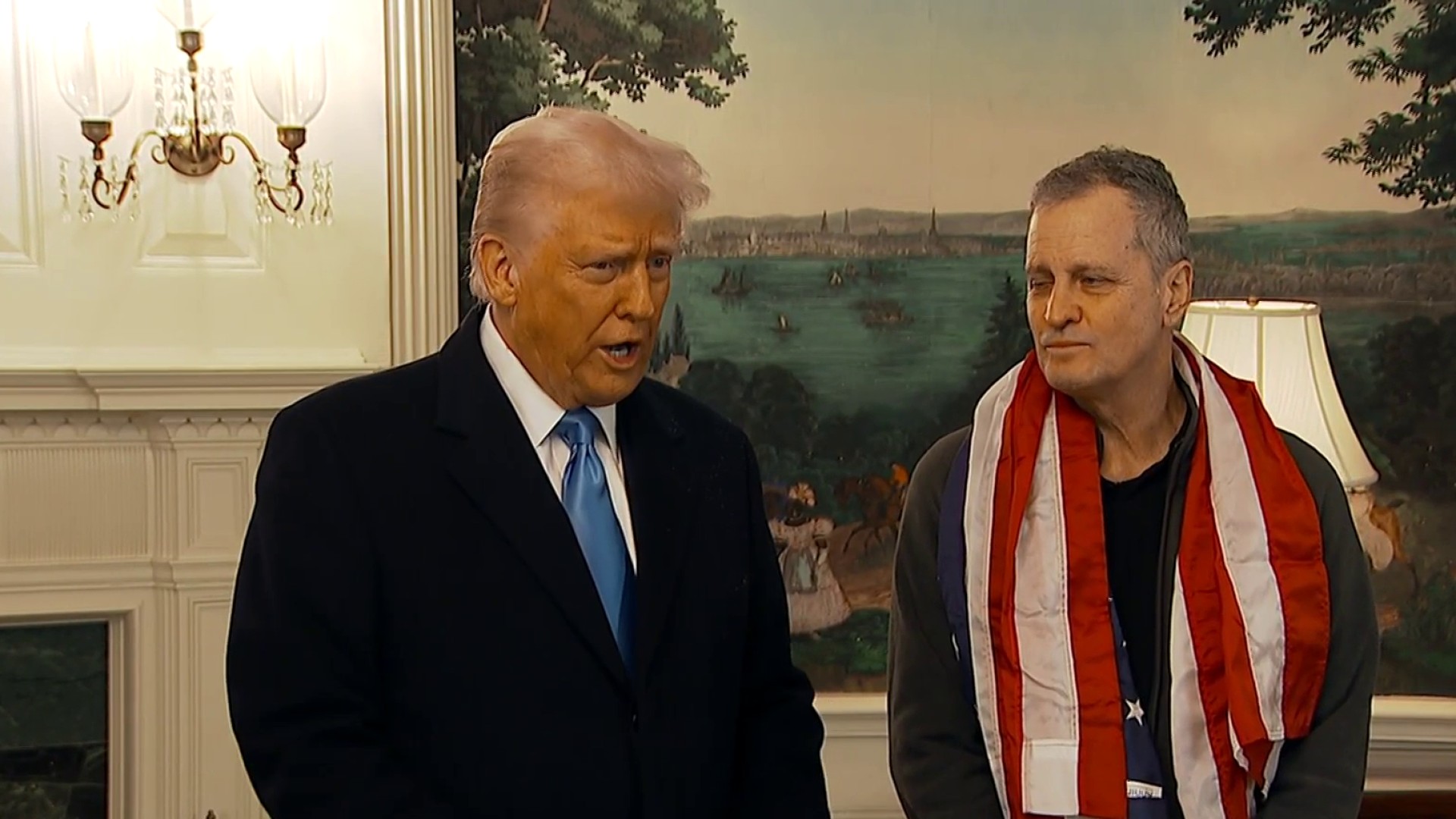 Trump suggests Fogel’s release could help end war in Ukraine