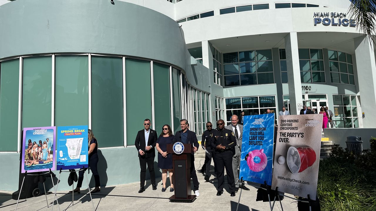 Miami Beach warns spring breakers about restrictions, enhanced policing