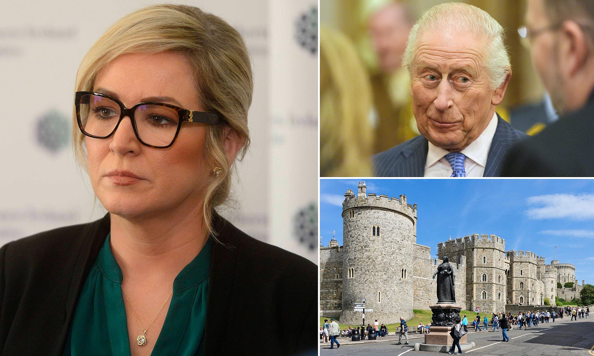 Sinn Fein's Michelle O'Neill 'snubs' King's invite to stay at Windsor