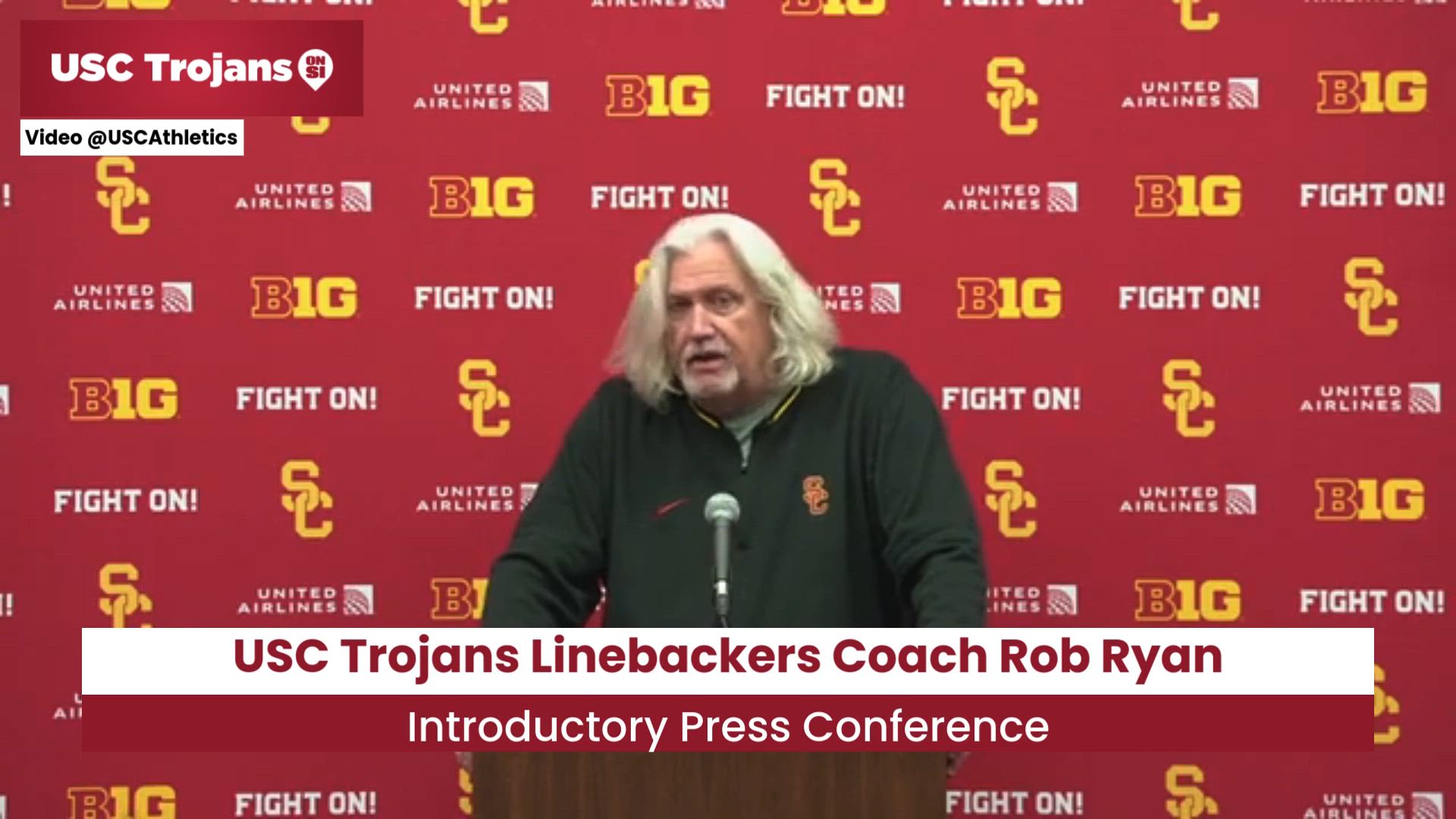 USC Trojans' Rob Ryan Details Why He Joined Football Program
