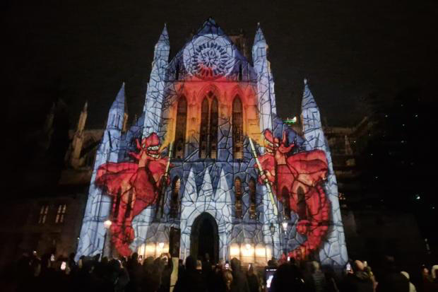 Dragons, falcons and foxes as Colour and Light returns to York Minster