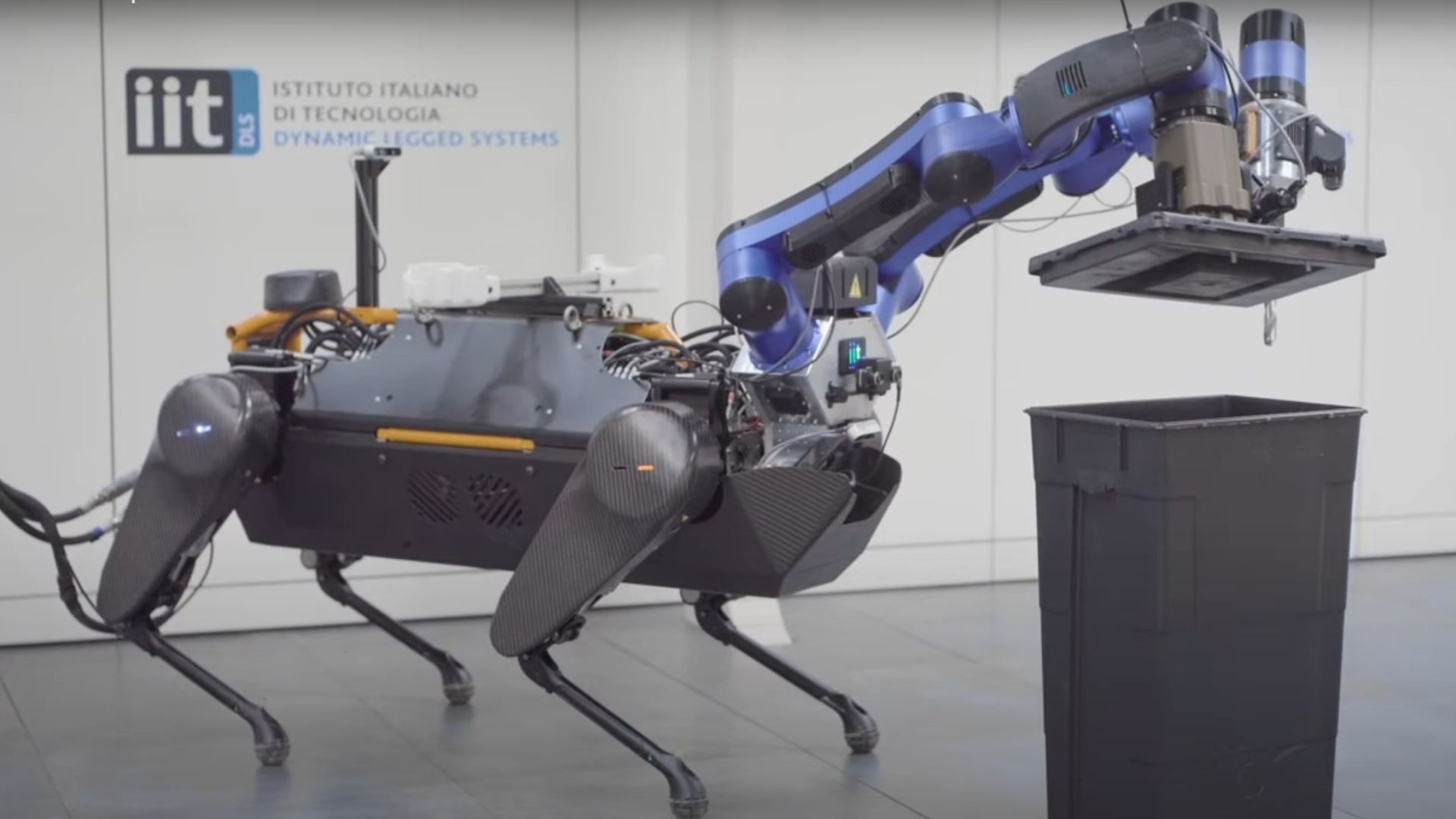 Teleoperated robot dog with hydraulic arms powers safe remote rescue ...