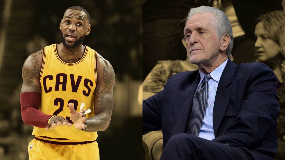 When Pat Riley finally broke his silence with LeBron James before Game ...