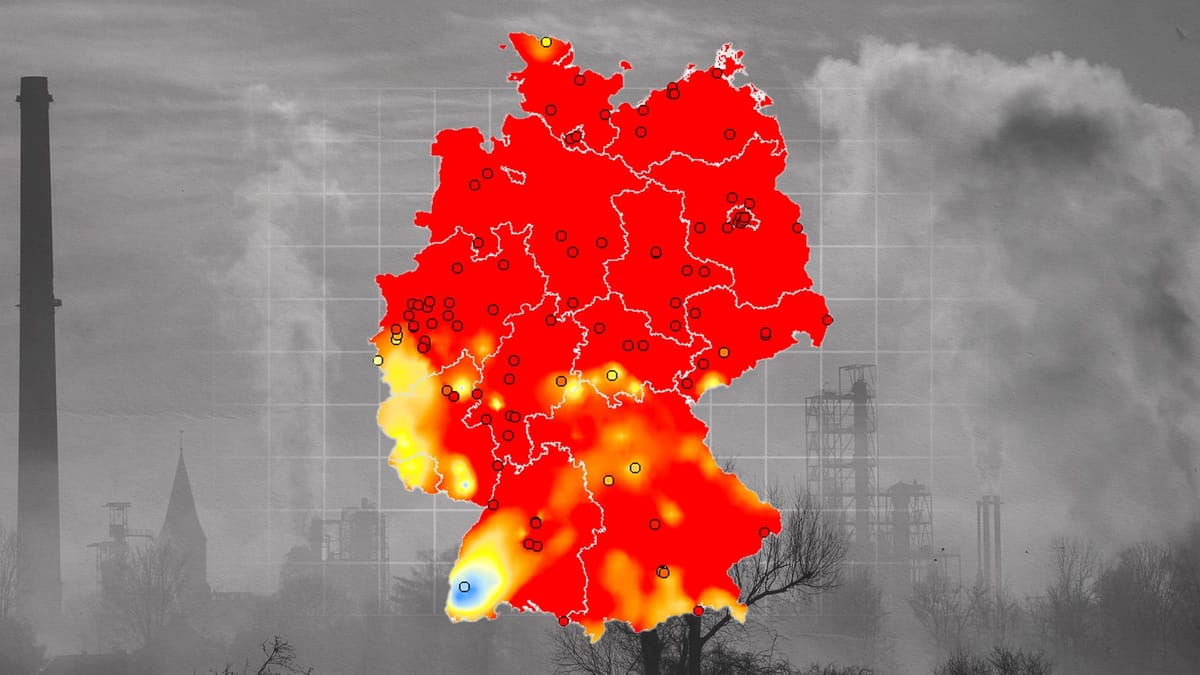 Schlechte Luftqualität: Giftwolke über Deutschland – woher der Smog kommt