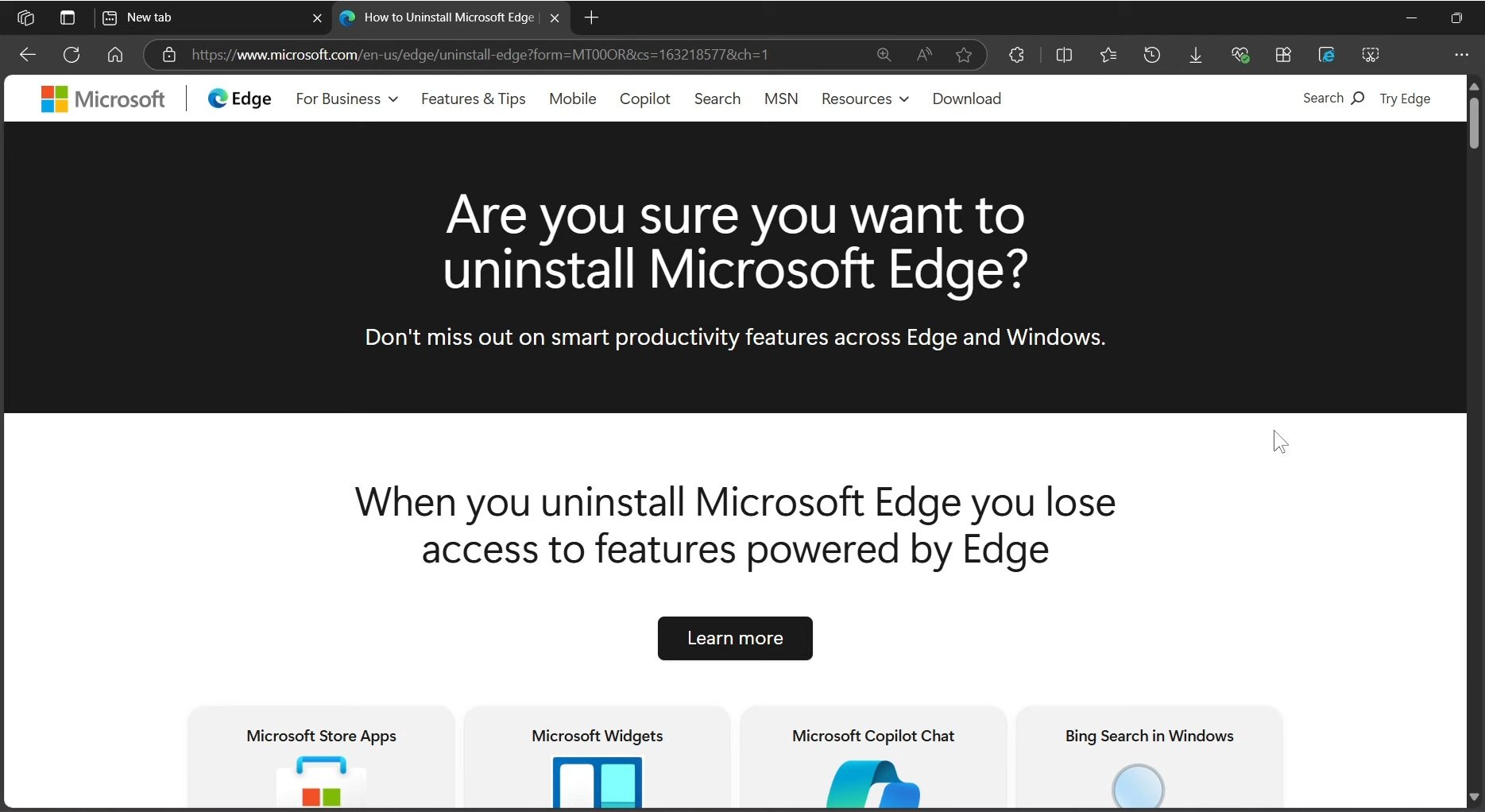 Here’s How You Can Uninstall Microsoft Edge From Windows 10 and 11